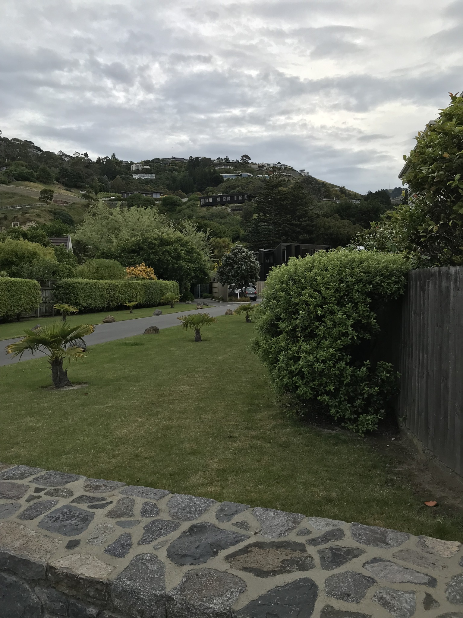 Moncks Bay Lane in the suburb of Moncks Bay, Christchurch ...